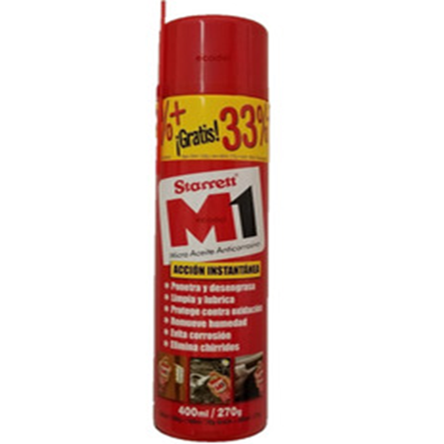 LUBRICANTE SPRAY STARRETT M1 - LA MEJOR CALIDAD Europer